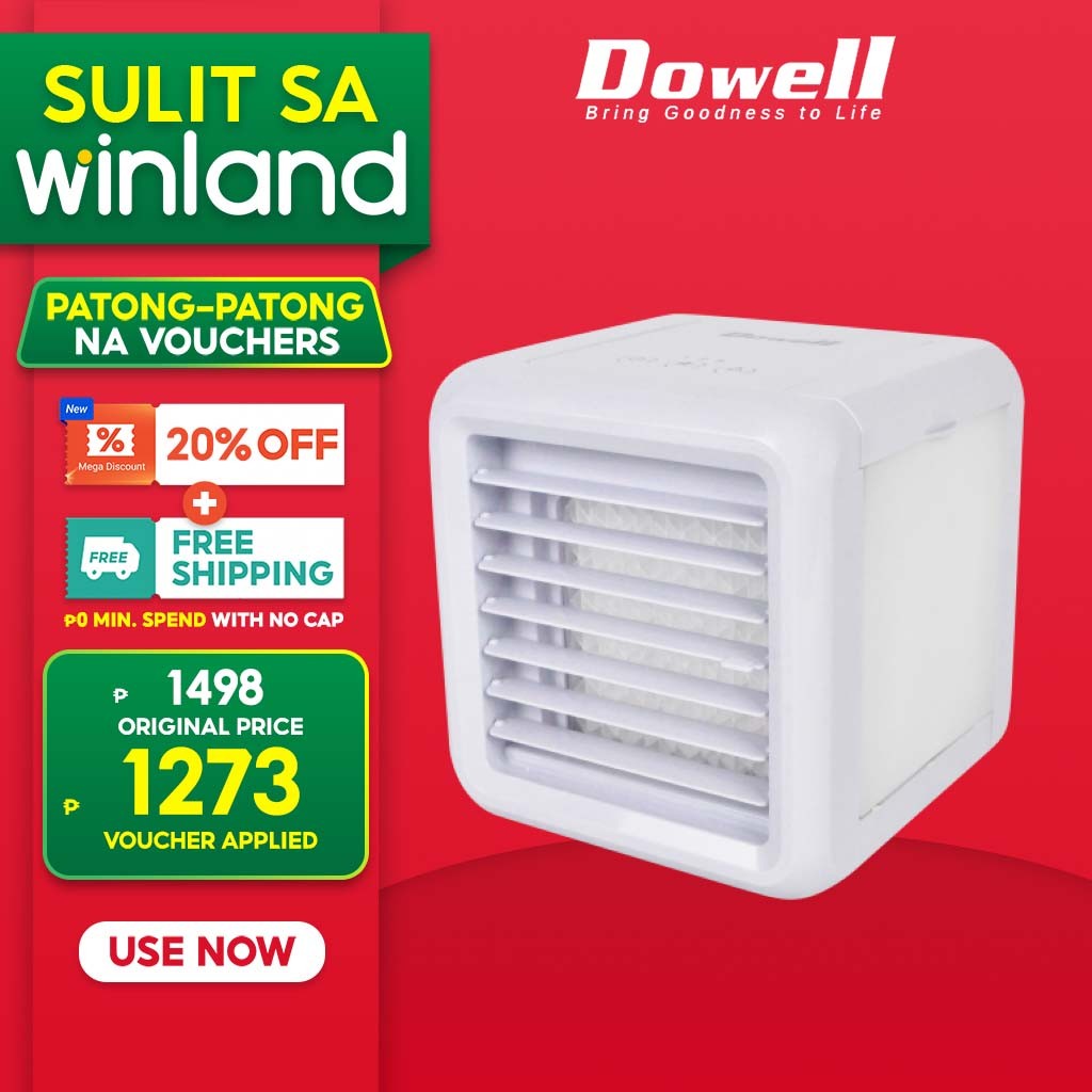 Dowell by Winland Portable & Compact Mini Air Cooler 350mL 5V / 7Watts ...