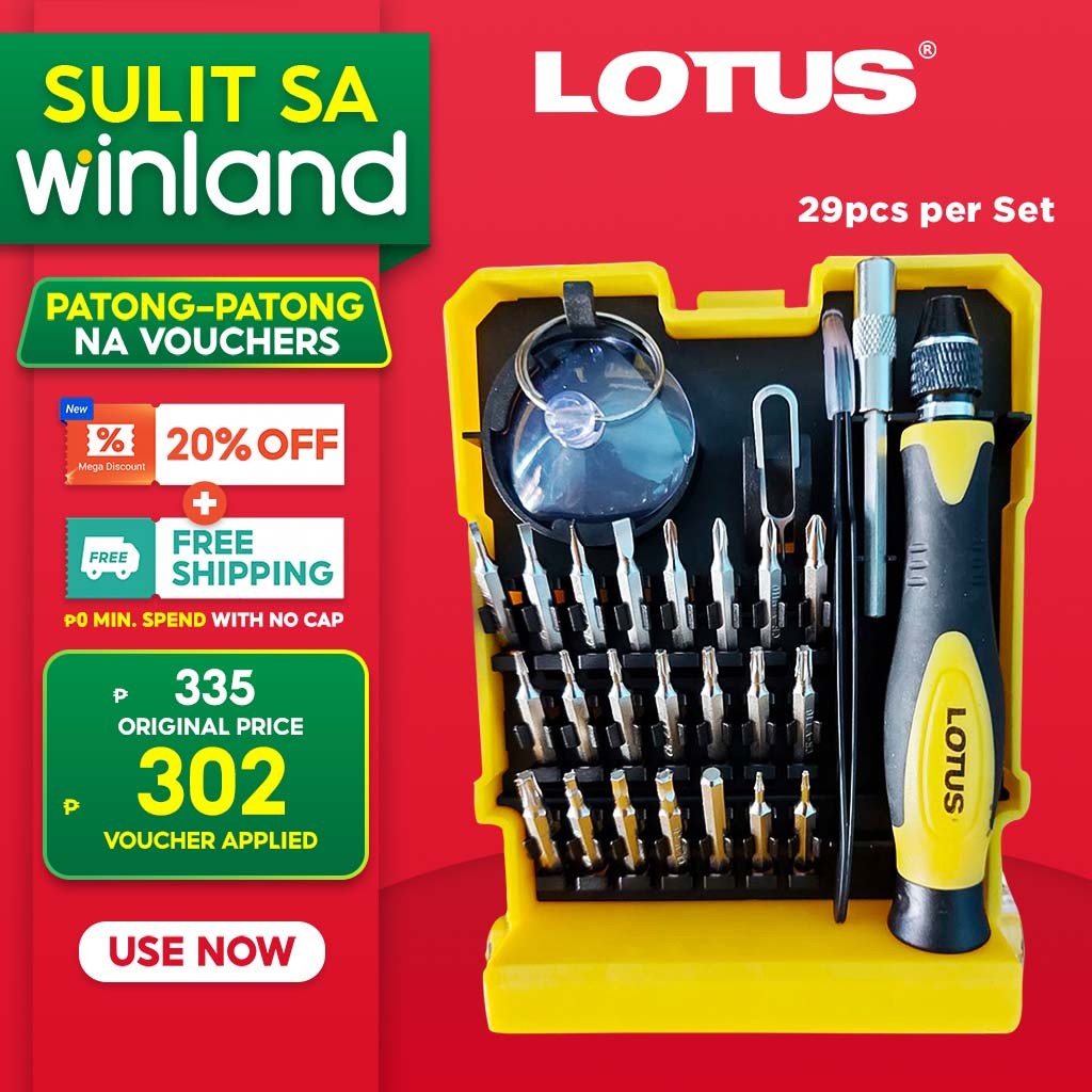 Lotus by Winland 29PCS Strong magnetic tip & anti-slip Precision ...