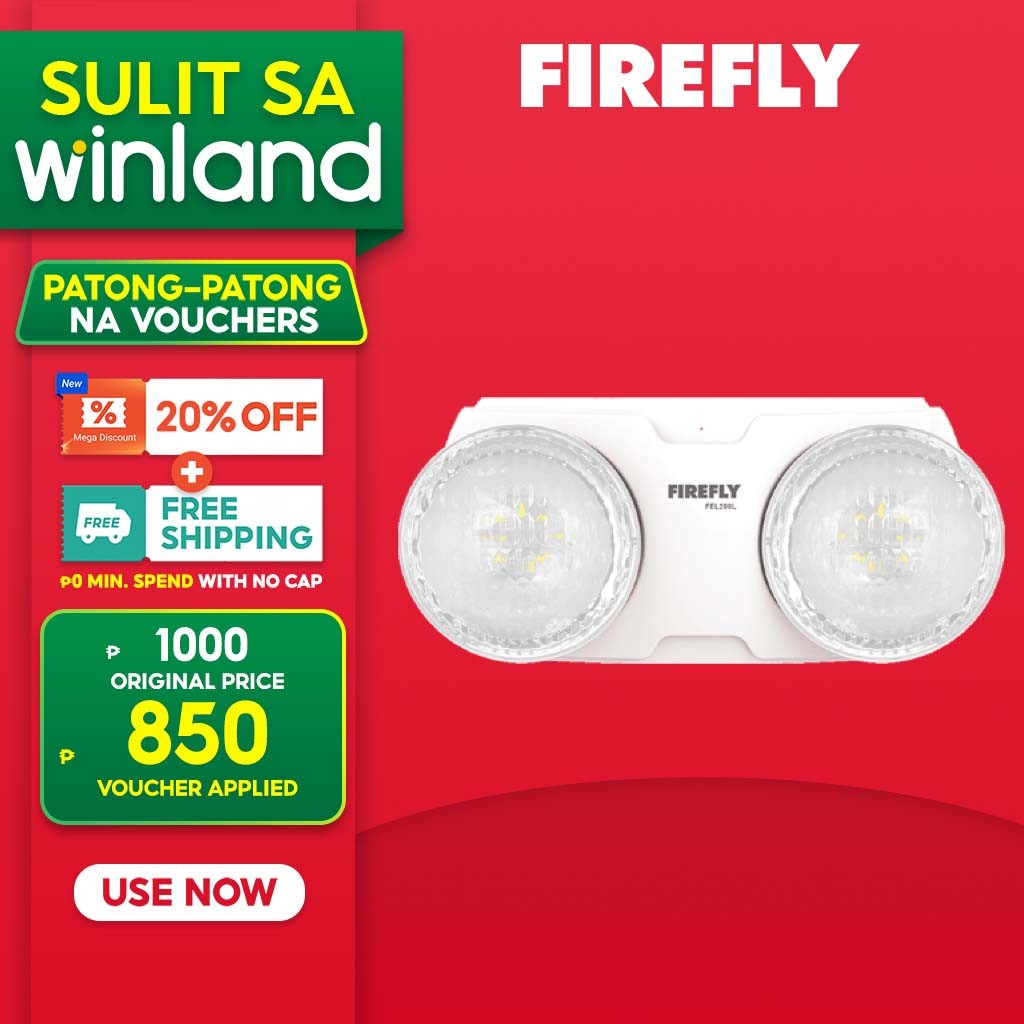 Firefly by Winland FEL208L Dual Optic Rechargeable Commercial Safety ...