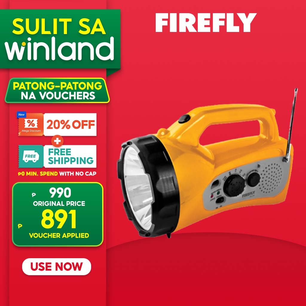 Firefly by Winland Lighting Powerful LED Torch Lamp Flashlight with AM ...