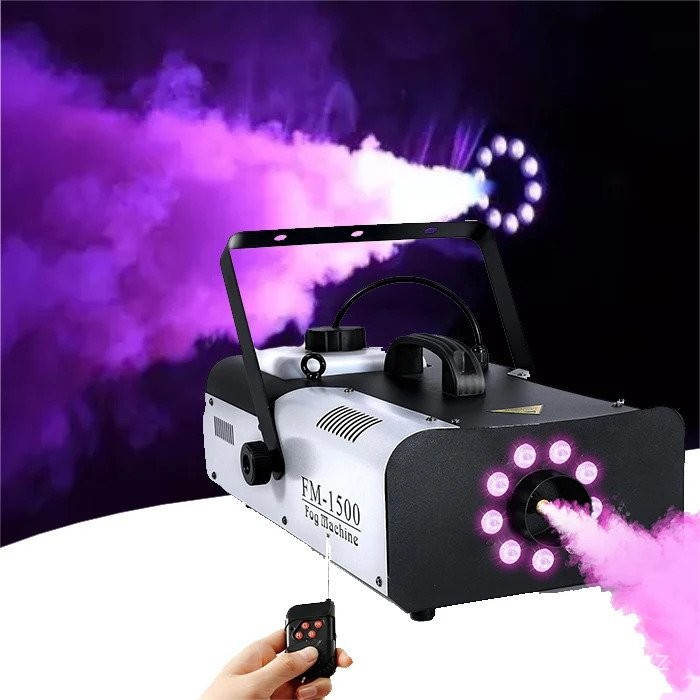 Top Selling Remote Output Professional 1500W Smoke Machine Stage Light ...