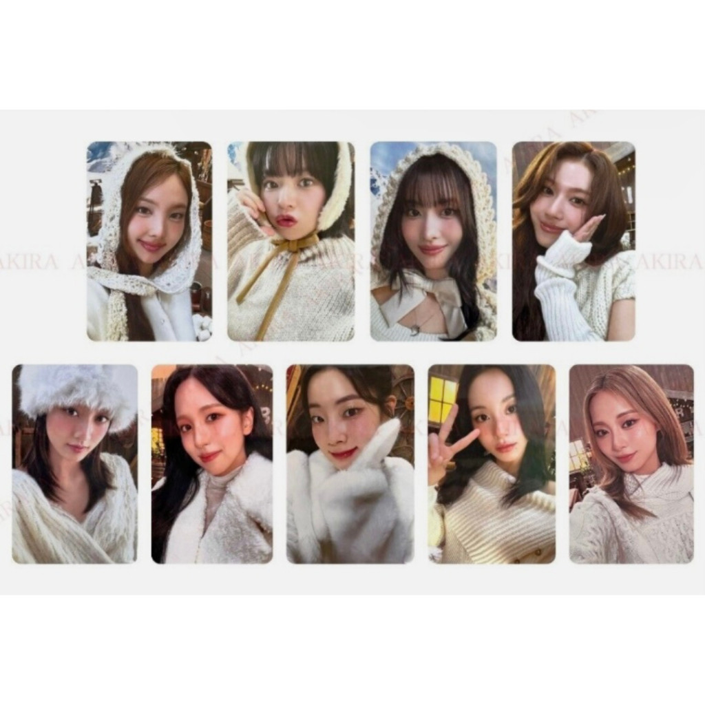 TWICE JYP JAPAN POP UP STORE 2024 10K PURCHASE BENEFITS OFFICIAL PHOTO CARD / NAYEON JEONGYEON ...