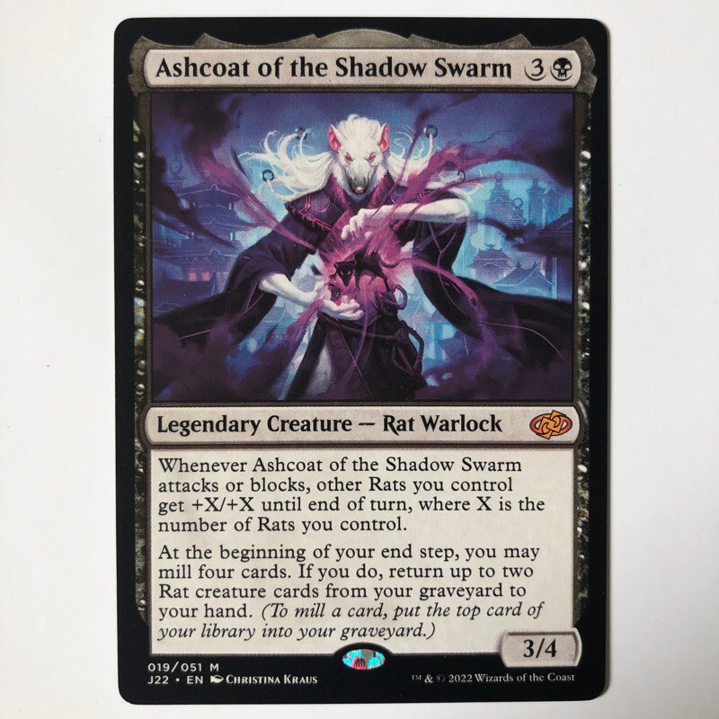 Playtest Card - Ashcoat of the Shadow Swarm (J22) | Shopee Philippines