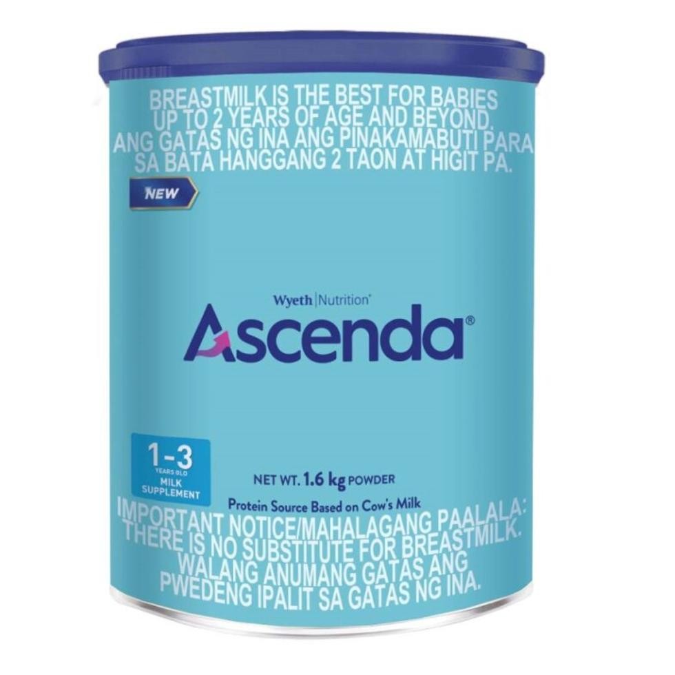 Ascenda Powdered Milk Drink Kid 3 1.6Kg | Shopee Philippines