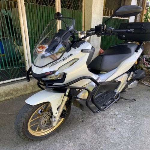 HONDA ADV 150 - HEAVY DUTY HALF CRASH GUARD ( POWDER COAT ) - PHASE 1 | Shopee Philippines