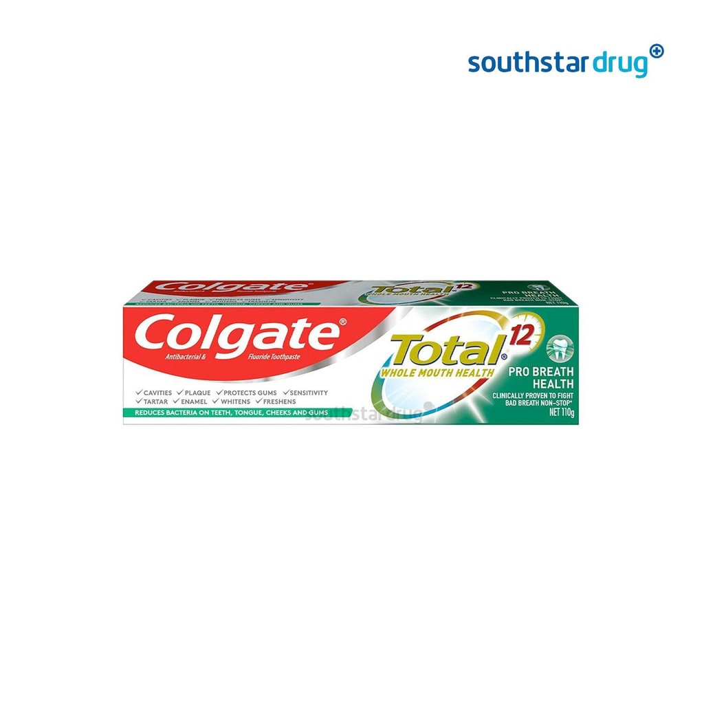 Colgate Total Pro Breath Health Toothpaste 110g | Shopee Philippines