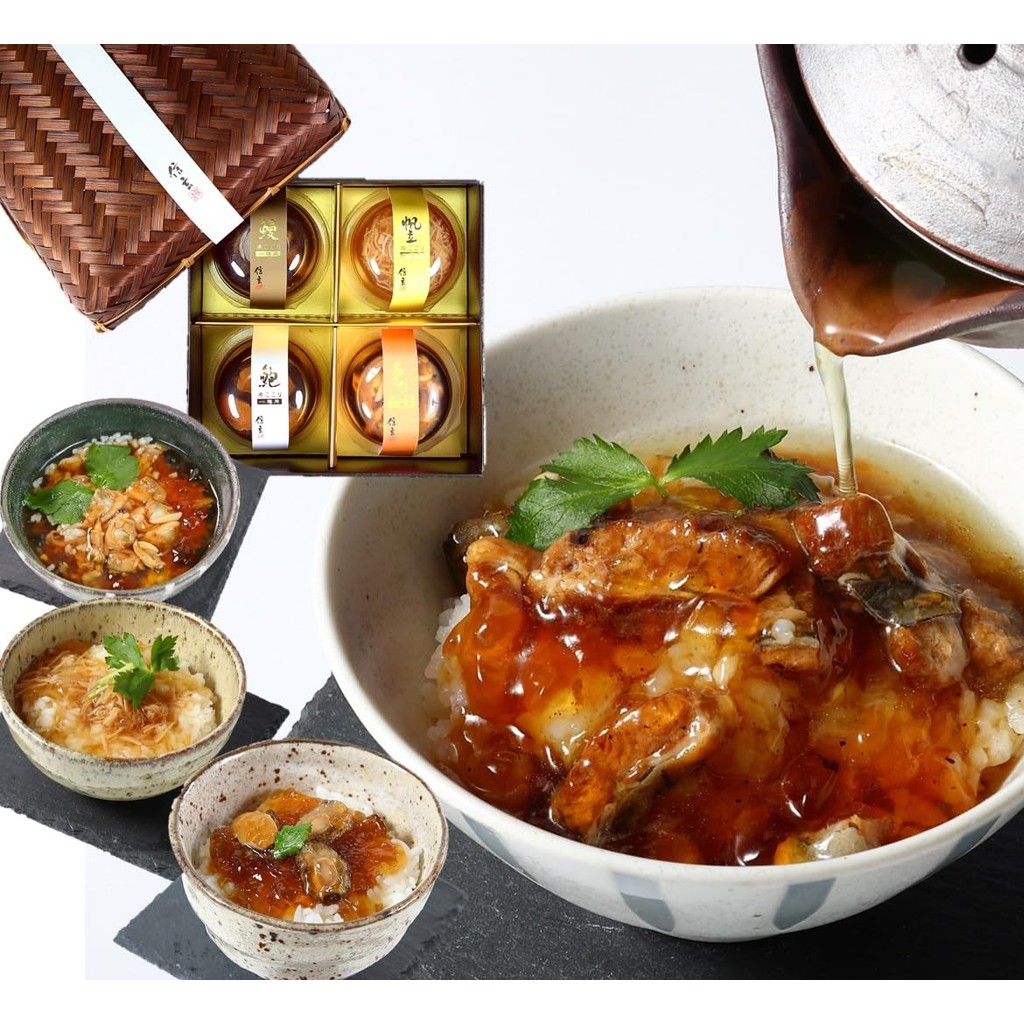 【Direct from japan】 Shingen Foods Luxury Ochazuke Gift Seafood Nikogori ...