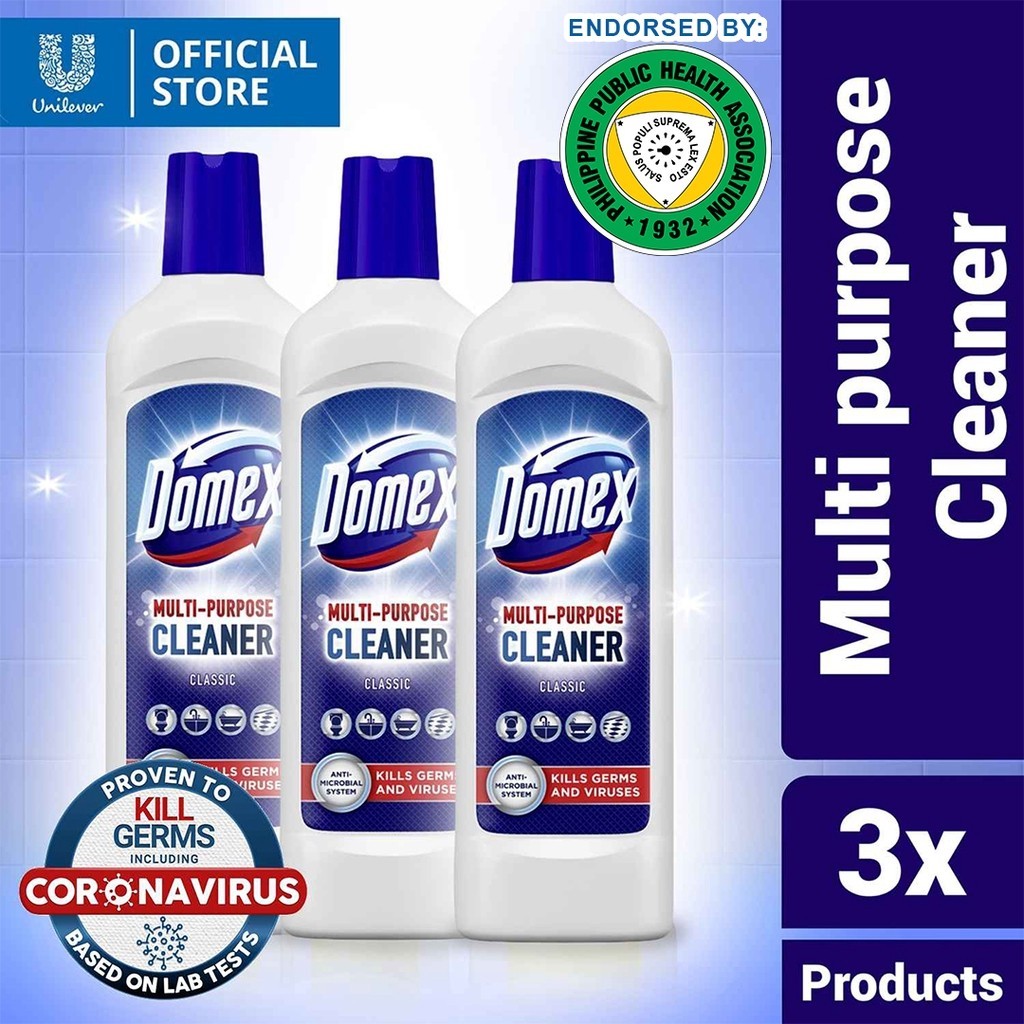 Domex Multi-Purpose Cleaner Classic 500ml Bottle 3x | Shopee Philippines