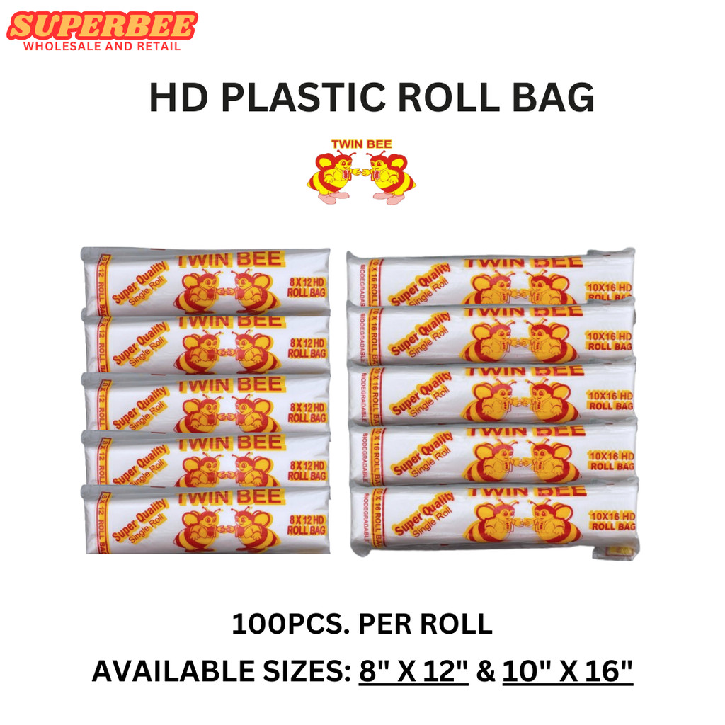 HD ROLL BAG 100 PCS PER ROLL (PALENGKE BAG/TAKE OUT BAG) | Shopee ...