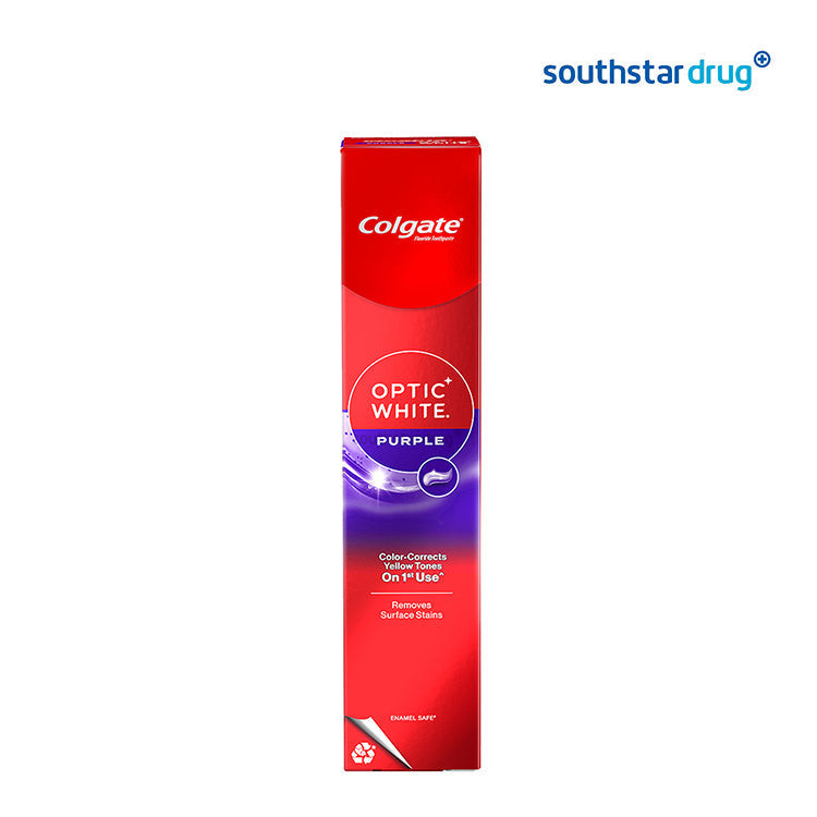 Colgate Toothpaste Optic White Purple 40g | Shopee Philippines