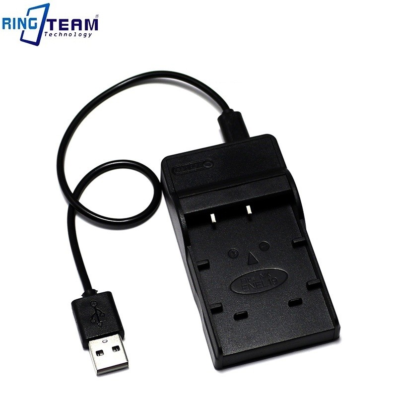 ≈EN-EL19 ENEL19 Battery USB charger for Nikon cameras fits Coolpix A100 ...