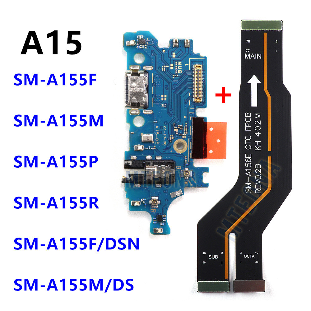 ☇Fast USB Charging Dock Port Board For Samsung Galaxy A15 SM-A155F ...