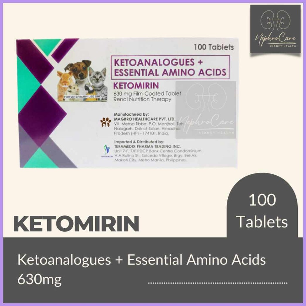 Ketomirin=VS,Ketoanalogues!l*+/ej$Amino^D$Acids^V$630mg^g$Tablet^V$for ...