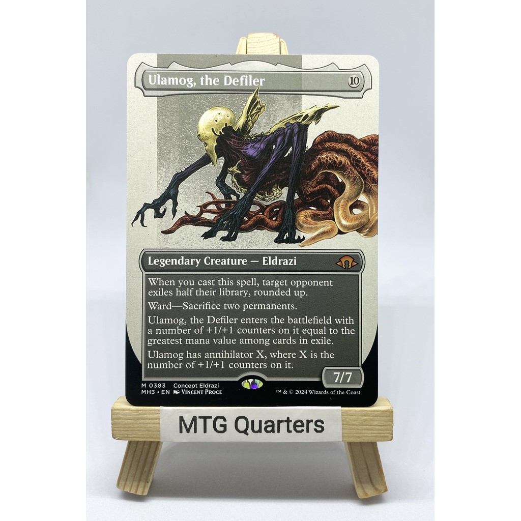 Pr0xy Card - Ulamog, the Defiler (Borderless) | Modern Horizons 3 (MH3 ...