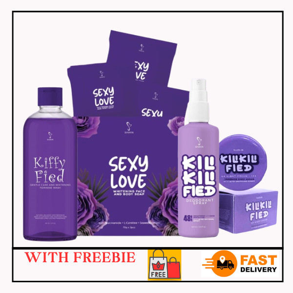 SASKIN KILIKILI FIELD DEODORANT & UA NIGHT CREAM | Shopee Philippines