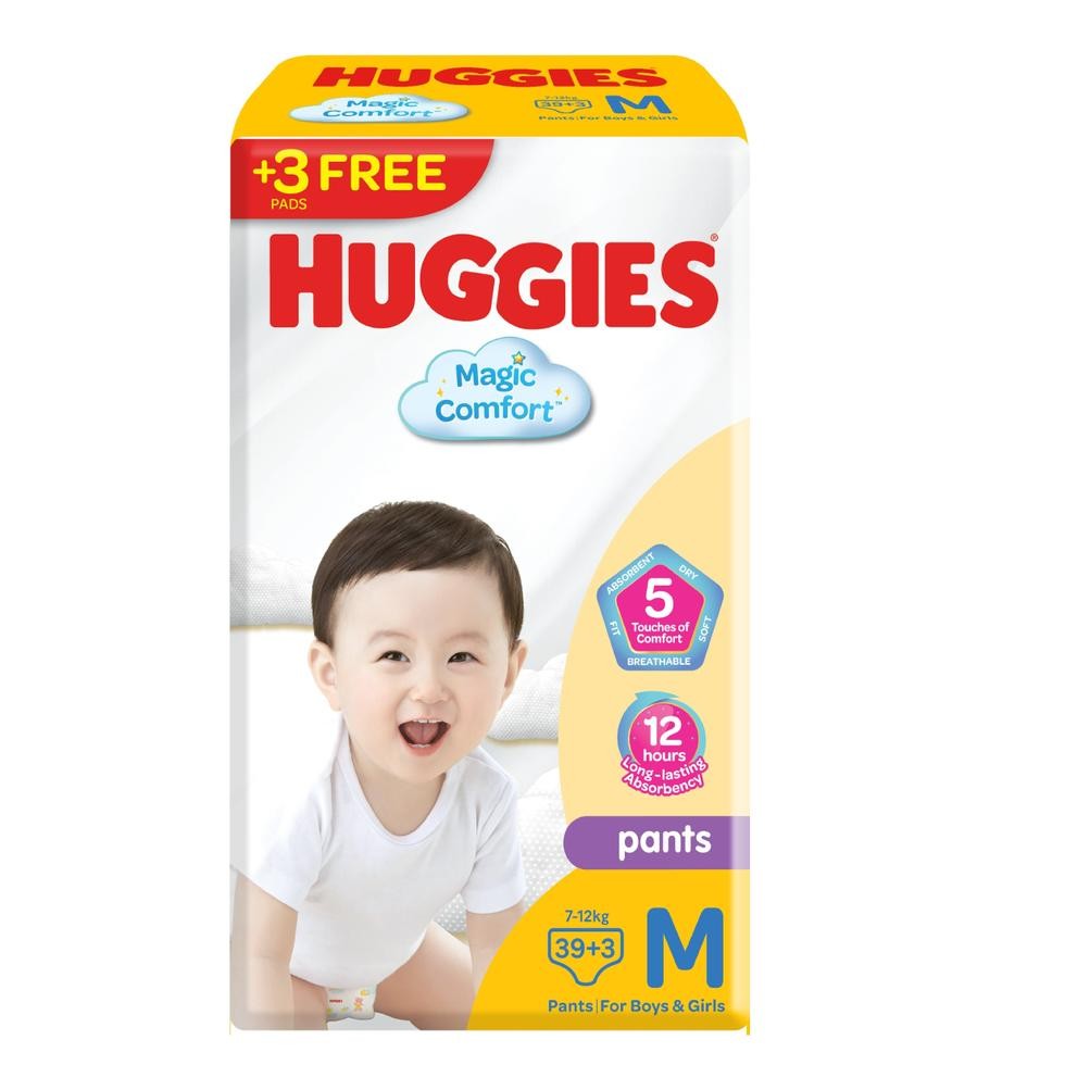 Huggies Magic Comfort Pants Jumbo Medium 42s | Shopee Philippines