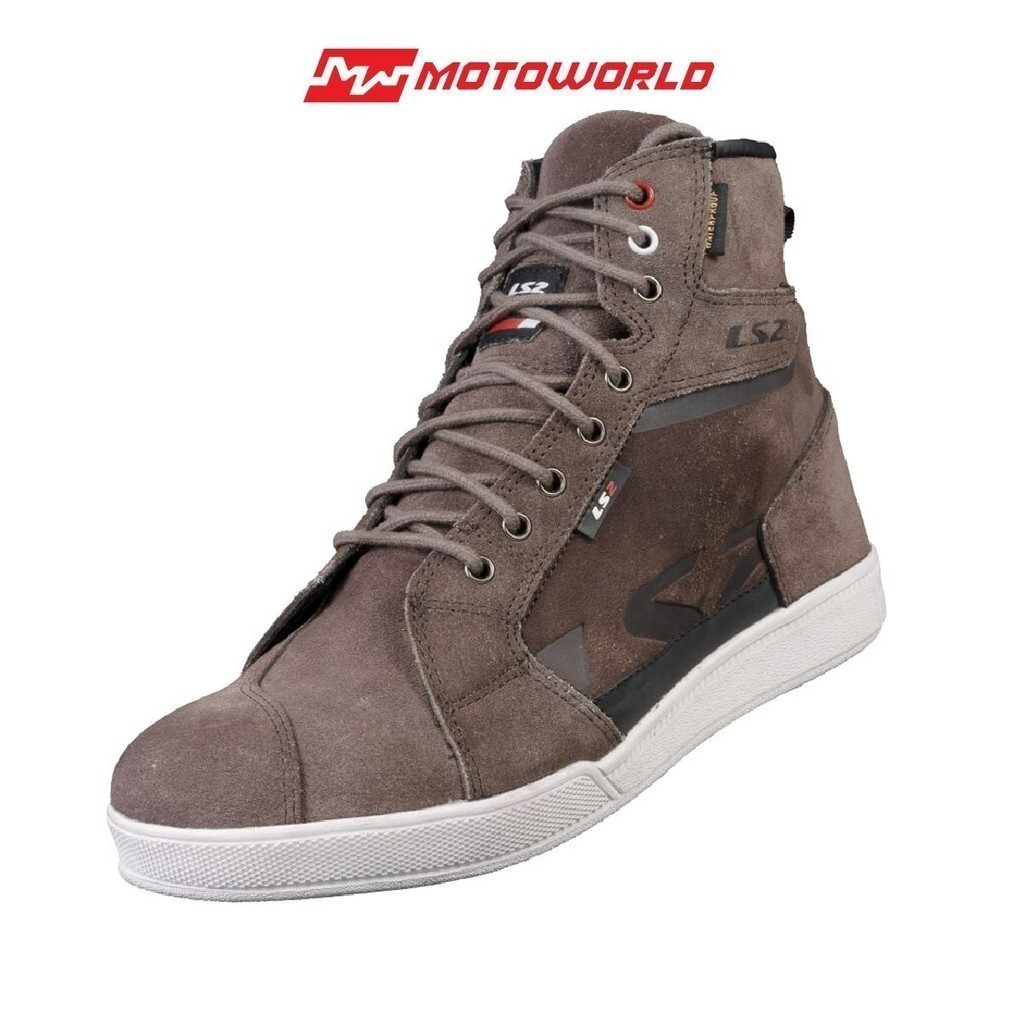 LS2 DOWNTOWN MOTORCYCLE URBAN WATERPROOF RIDING SHOES | Shopee Philippines