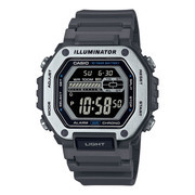 Casio (MWD-110H-8BVDF) Black Resin Strap 100 Meter Digital Watch ...