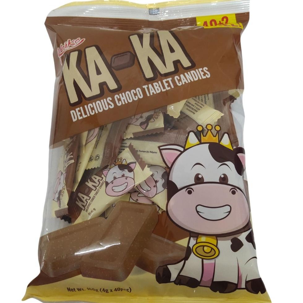 Keiko Ka-Ka Tablet Candy Chocolate 40s | Shopee Philippines