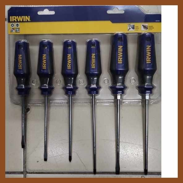 Irwin'rA|Screwdriver/i,Set;Jh&6pcs`S&(Swipe`k&Right`v&For`o&Sizes ...