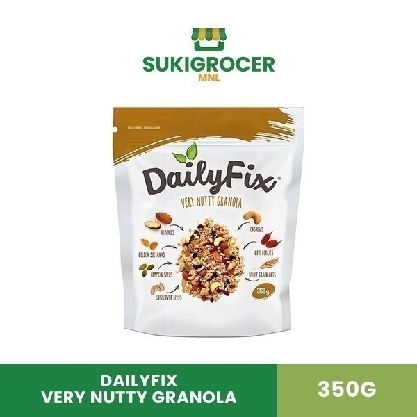 Dailyfix Very Nutty Granola 350G | Shopee Philippines