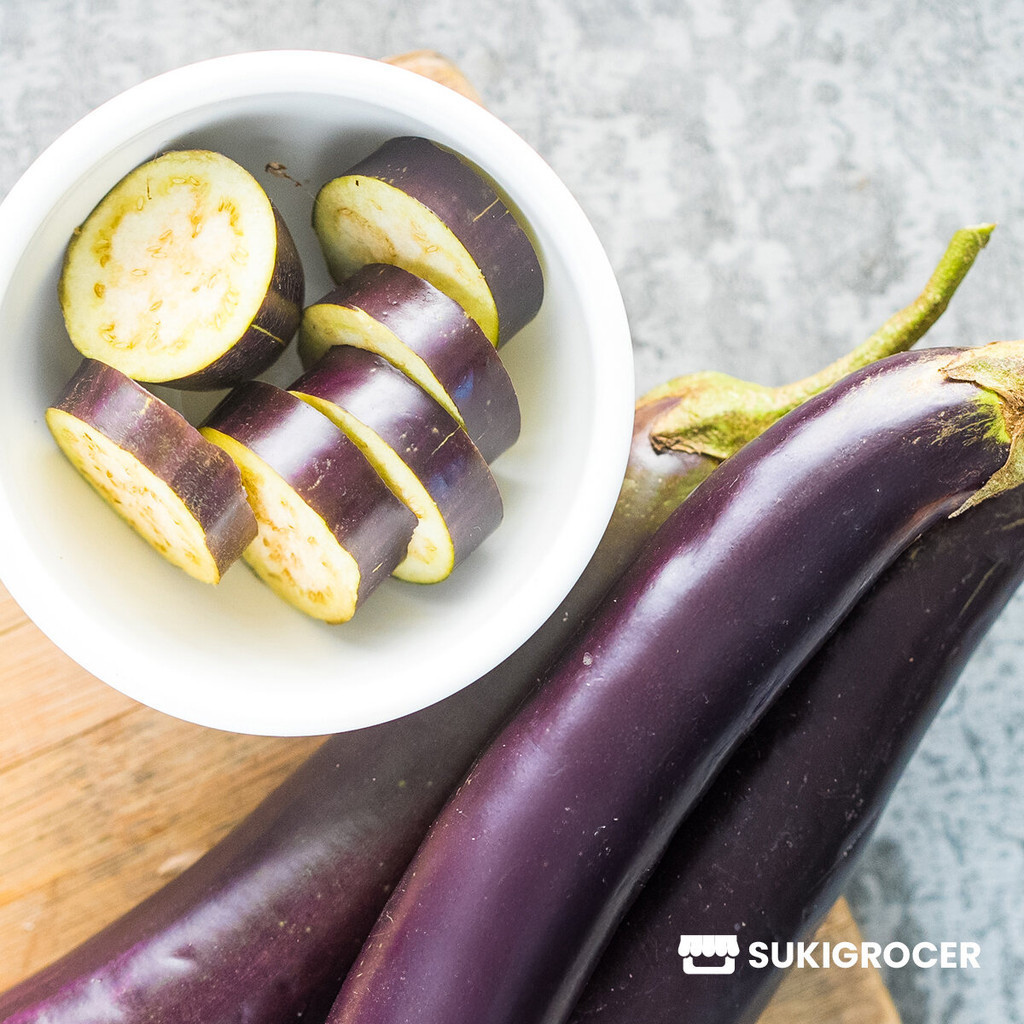 SukiGrocer Eggplant 230-250g / 400-500g [Talong] | Shopee Philippines