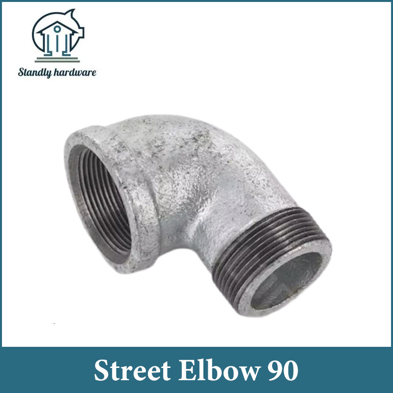 Mech Galvanized Iron (GI) Street Elbow 90 1/2" / 3/4" / 1" / 1-1/4" / 1 ...