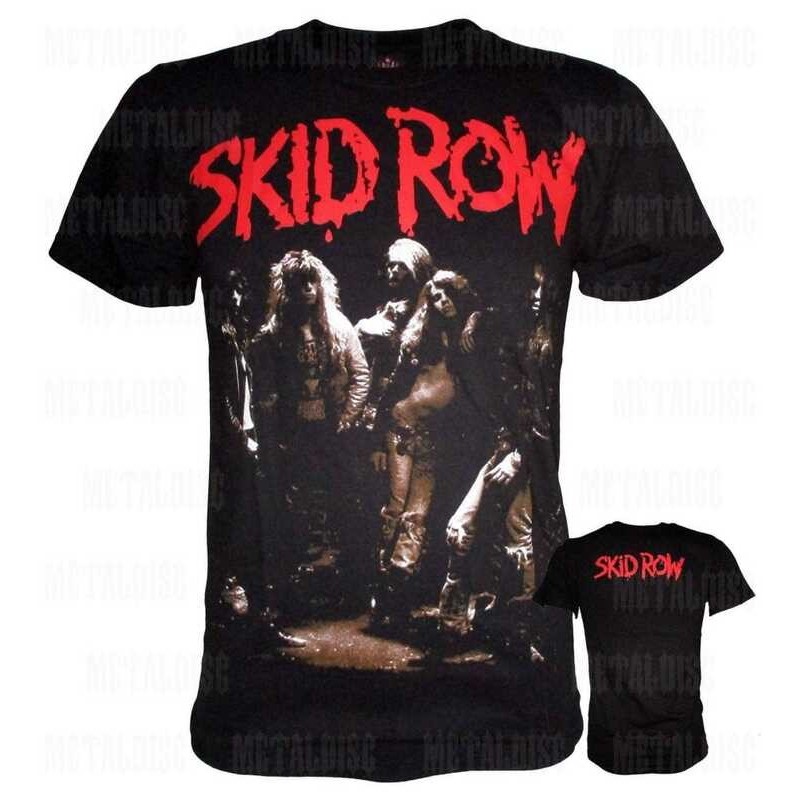 Vintage Style Rockband Tees Skidrow Modern Bootleg Rock Yeah Brand ...