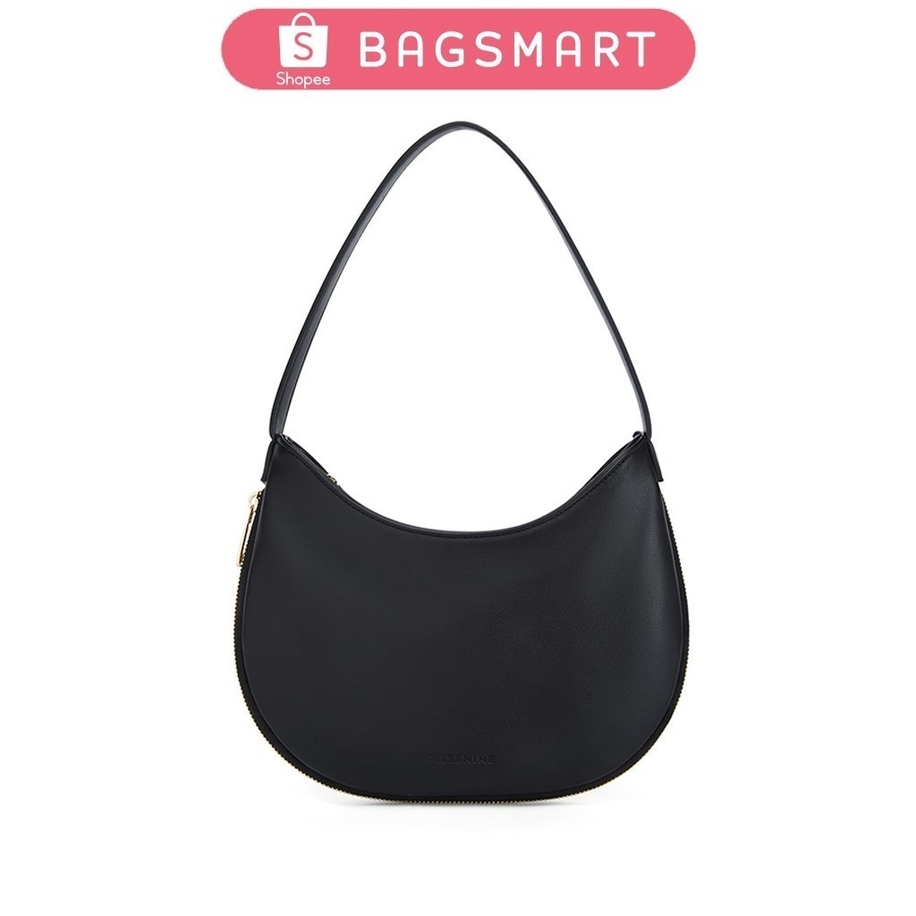 BAGSMART Shoulder Bag for Women Vegan Leather Handbag Fashion Underarm ...