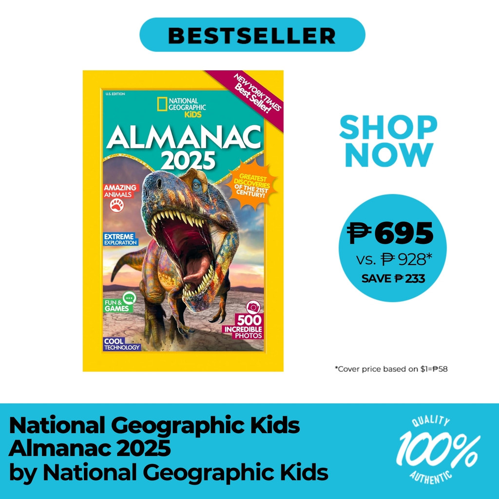 National Geographic Kids Almanac 2025 - Trade Paperback - Children's ...