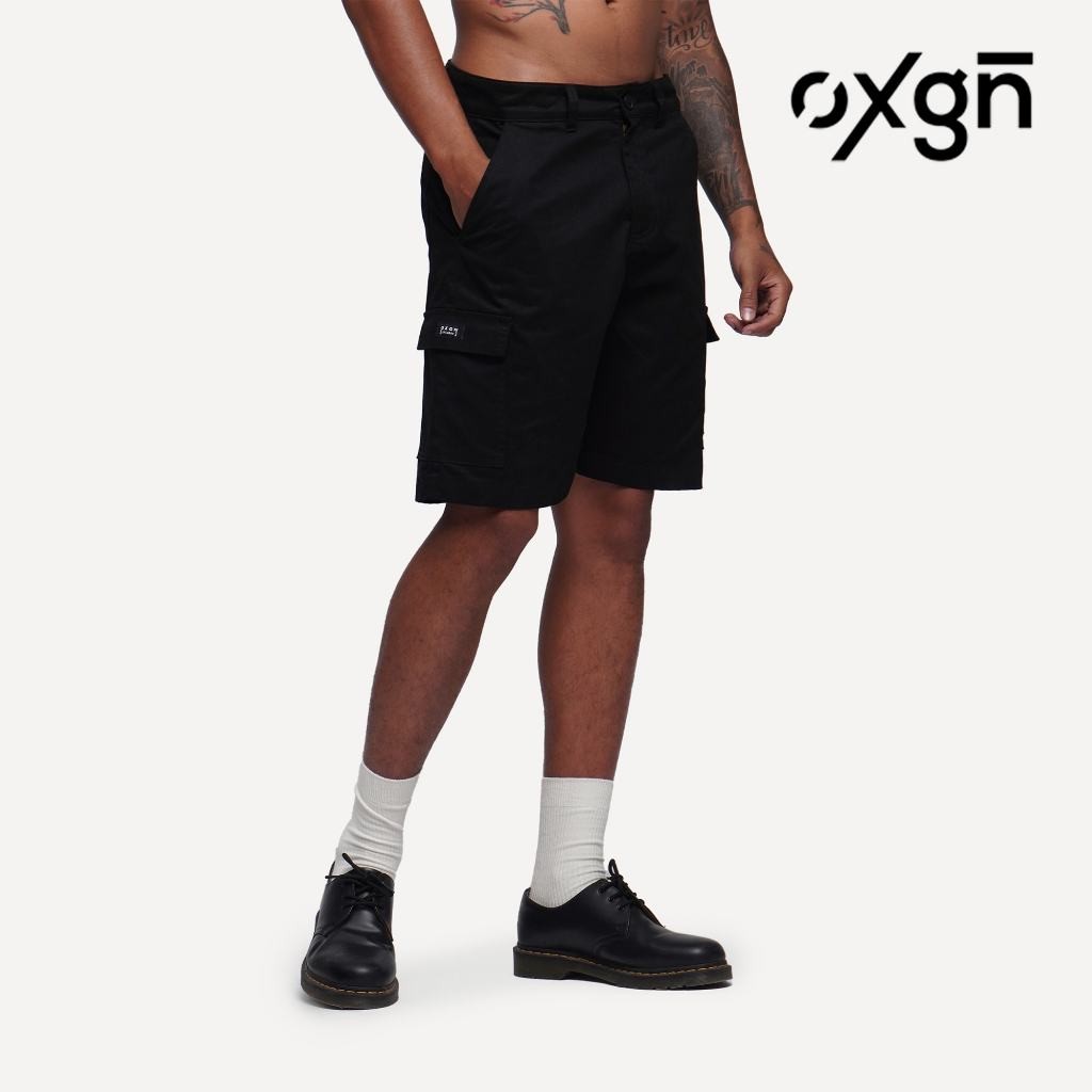 OXGN Cargo Shorts For Men (Black/Khaki) | Shopee Philippines