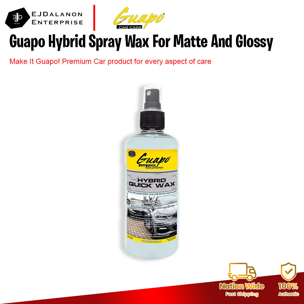 Guapo Hybrid Spray Wax For Matte And Glossy | EJDalanon Enterprise ...