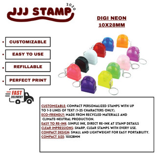 DG NEON PERSONALIZED SELF-INKING STAMP !!! COD !!! COD !!! COD ...