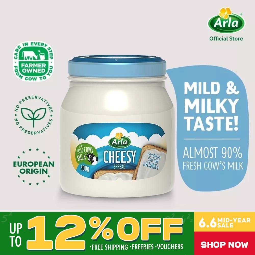 Arla Cheesy Spread 500g | Shopee Philippines