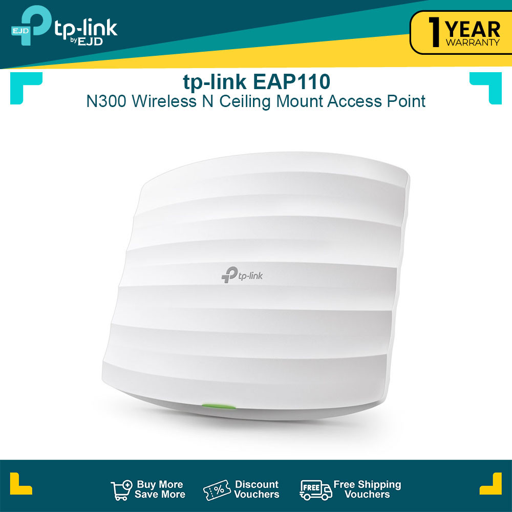 tp-link EAP110 300Mbps Wireless N Ceiling Mount Access Point | TP-Link ...