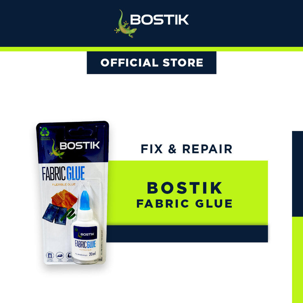 Bostik Fabric Glue Flexible Acrylic-Based Adhesive | Shopee Philippines