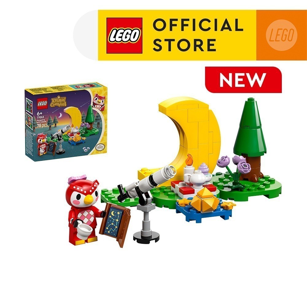 LEGO® Animal Crossing 77053 Stargazing with Celeste, Age 6+, Building ...