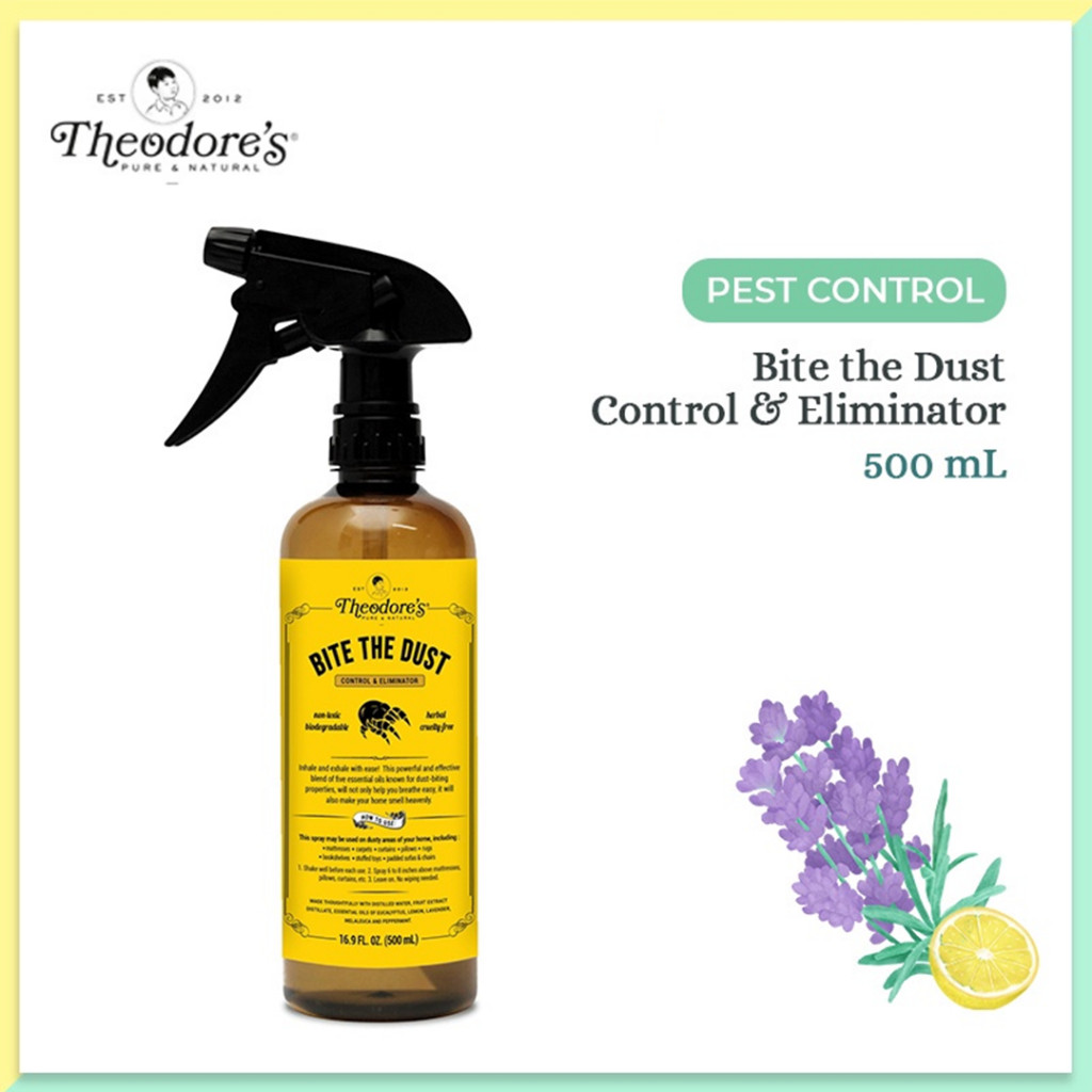 Theodore's Bite the Dust 500ml – All-Natural Household Spray | Shopee ...