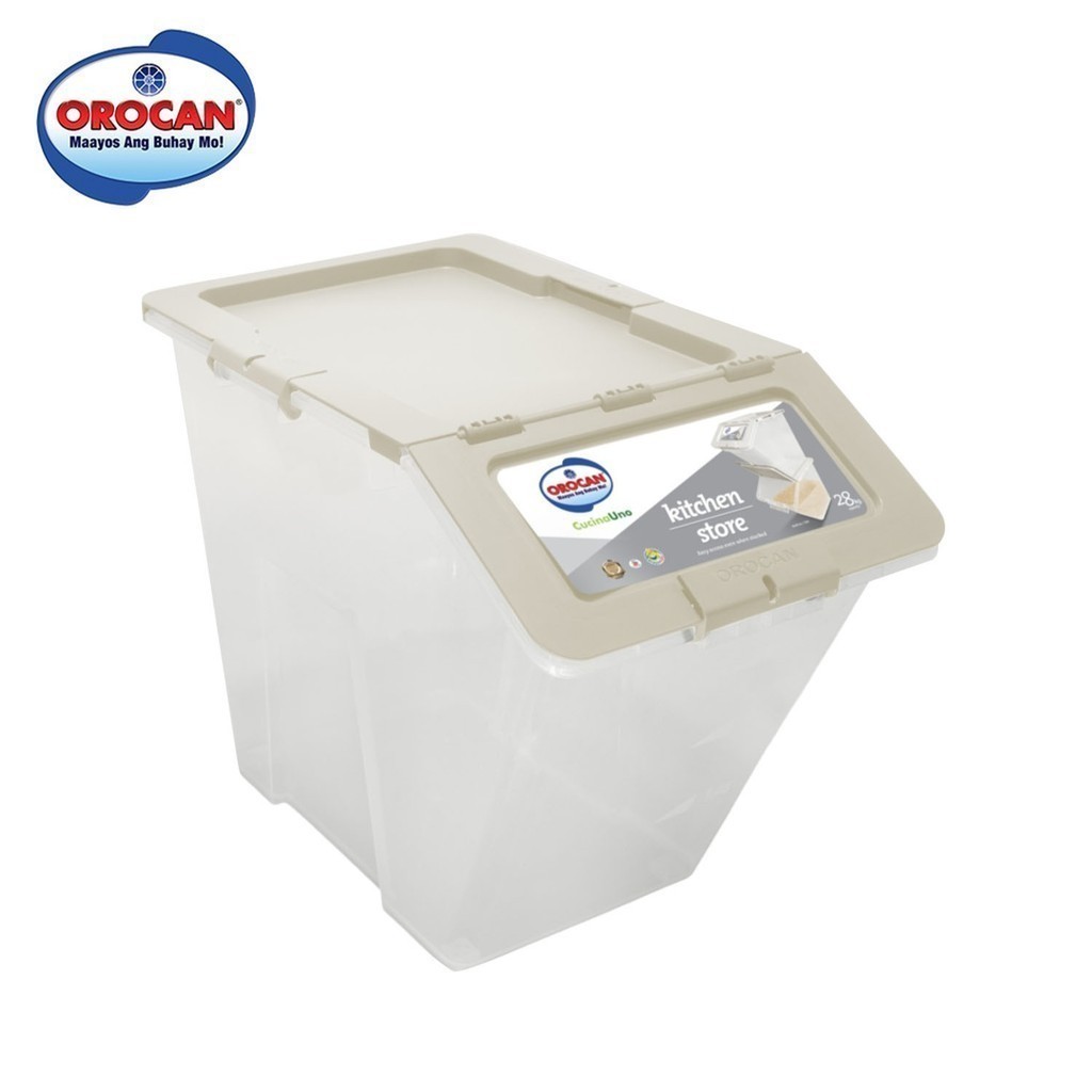 Orocan Cucina Uno Kitchen Storage 28Kg | Rice Dispenser | Grains Cereal ...