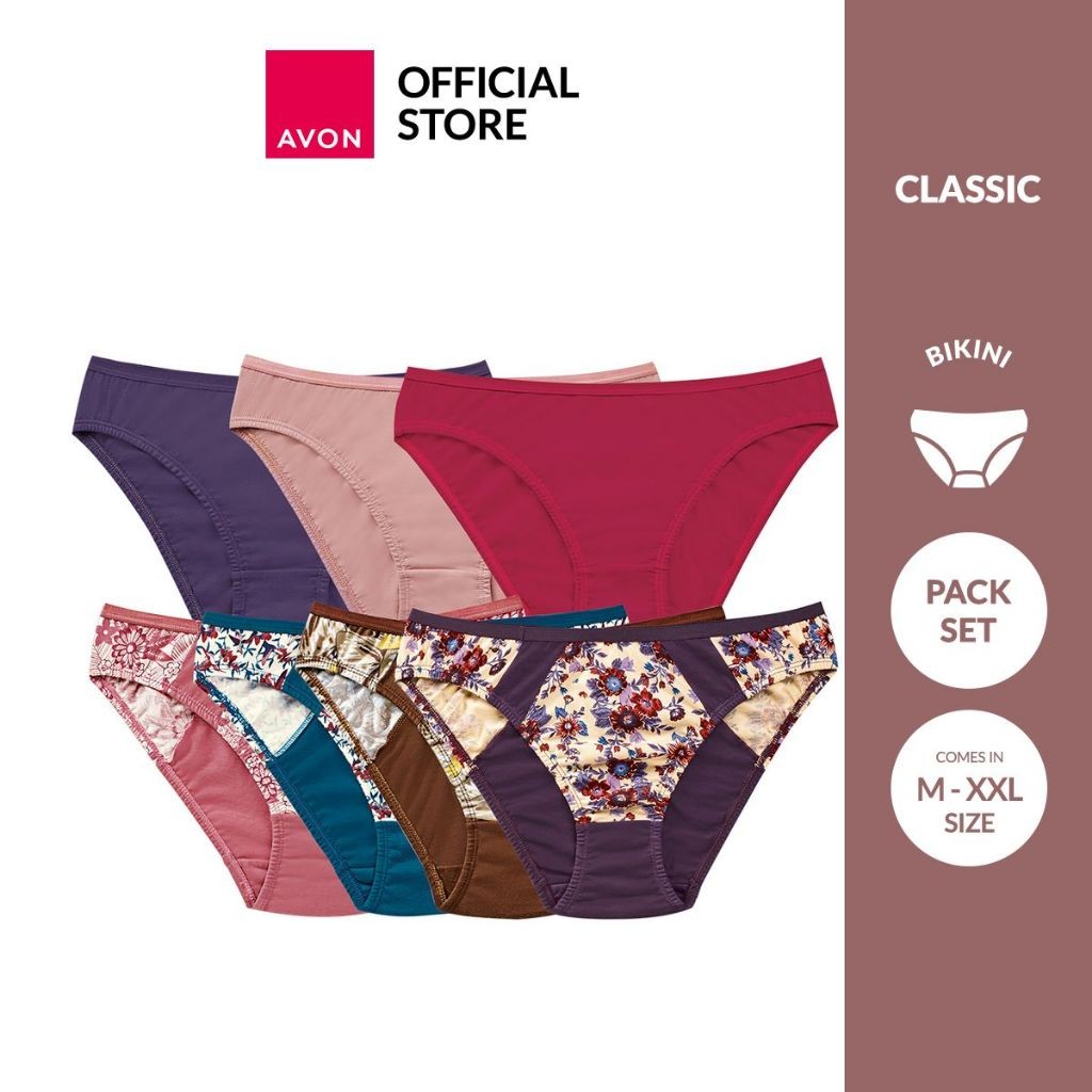 Avon Classic | Mylene 7-In-1 Bikini Panty | Women's | Shopee Philippines