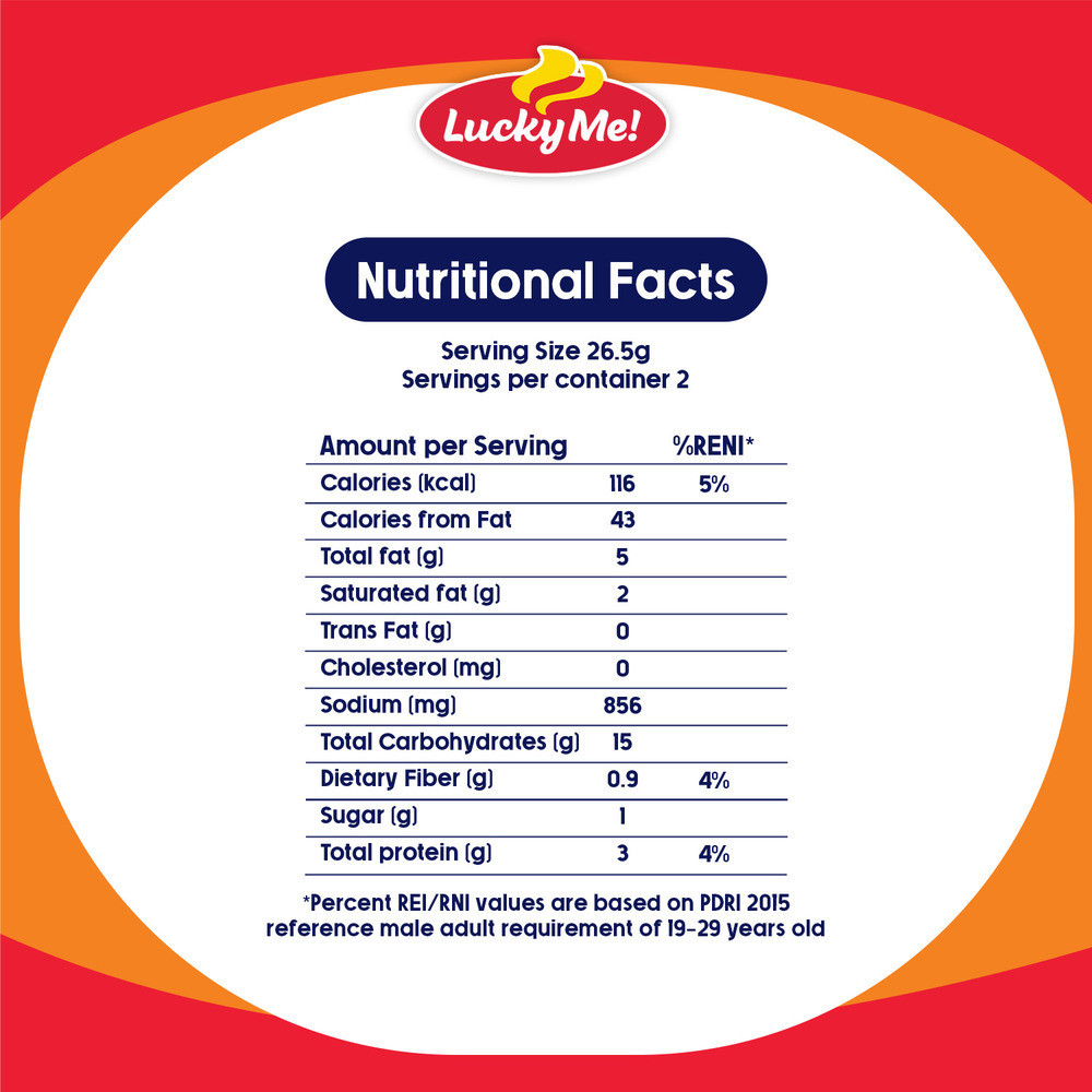 Lucky Me! Instant Mami Beef Chilimansi 53g X 2 + Lucky Me! Instant Mami ...