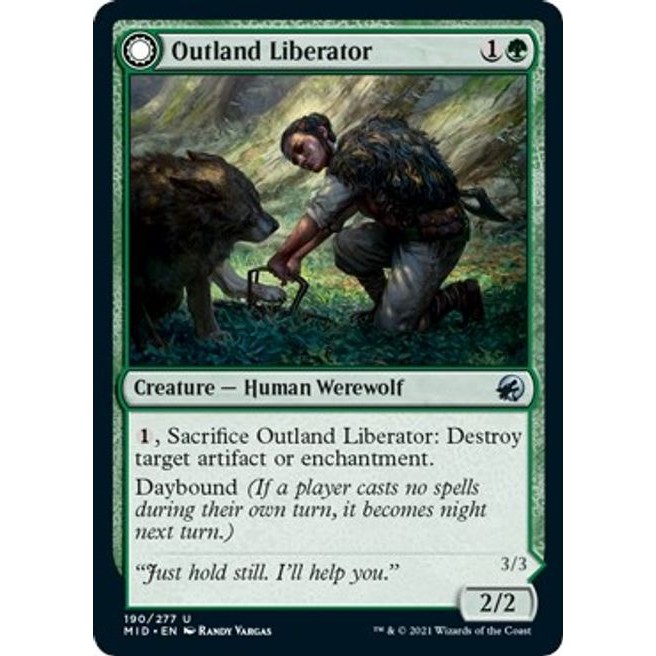 Outland Liberator // Frenzied Trapbreaker - Magic The Gathering (MTG ...