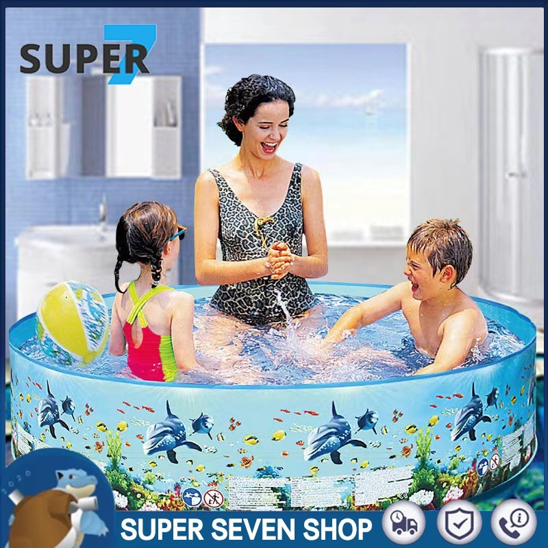 Summer indoor pool round swimming pool non-inflatable hard bottom swim ...