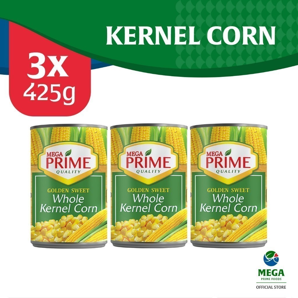 MEGA PRIME Kernel Corn 425G By 3's | Shopee Philippines