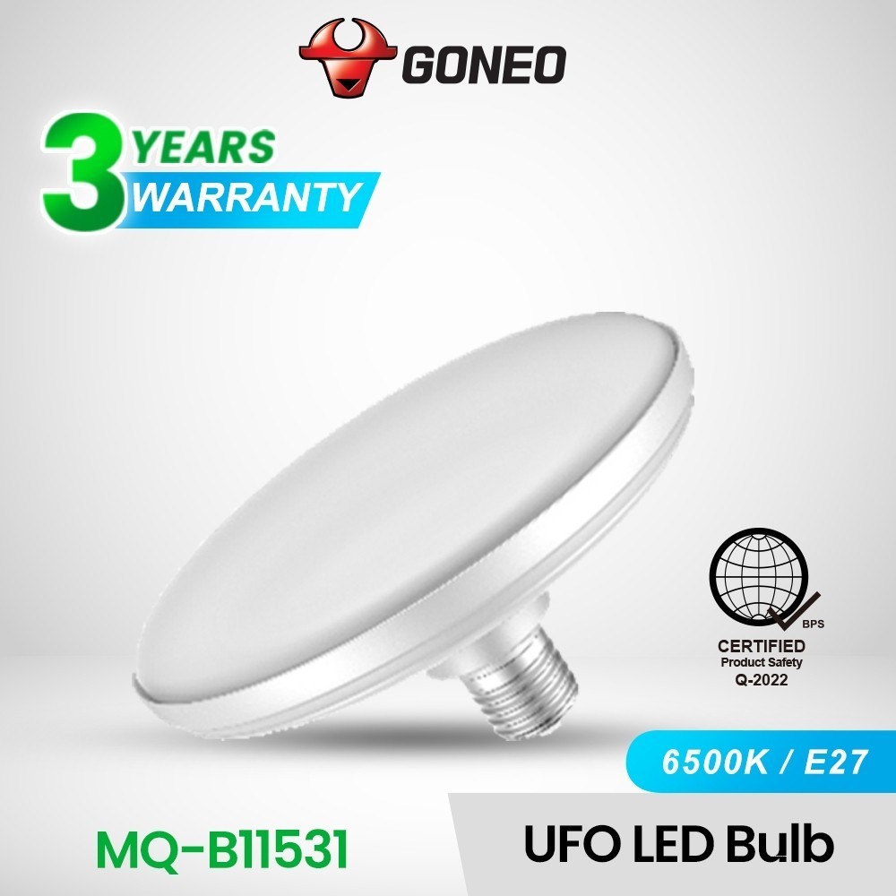 BULL Super Bright UFO LED Bulb E27 15watts Daylight MQ-B11531 | Shopee ...
