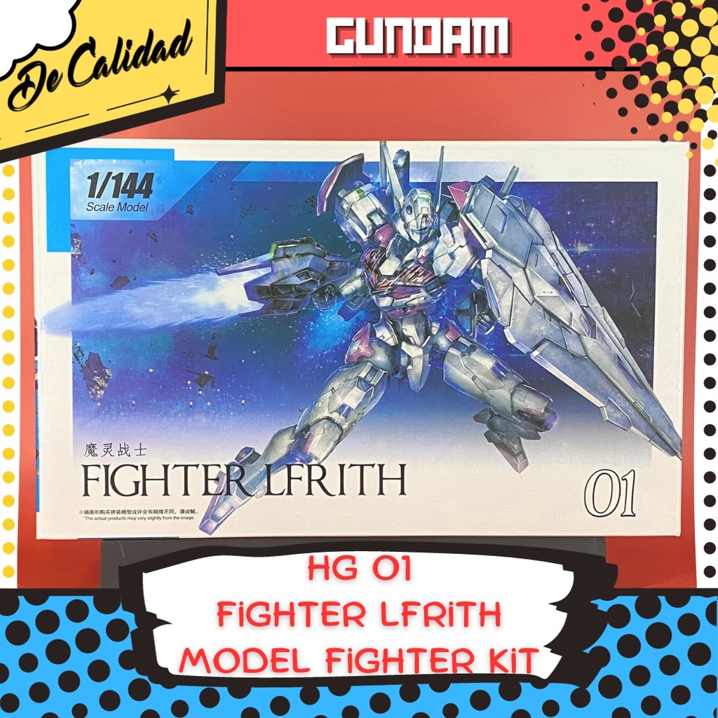 HG 01 Fighter Lfrith Scale 1/144 Model Fighter Kit | Shopee Philippines