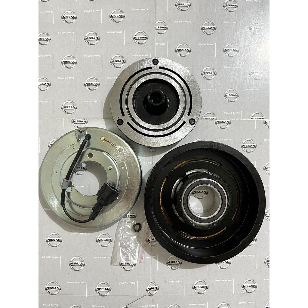Nissan Navara Calibre | NP300 7Pk AC Compressor Assembly Pulley Set | Magnetic Clutch Coil ...