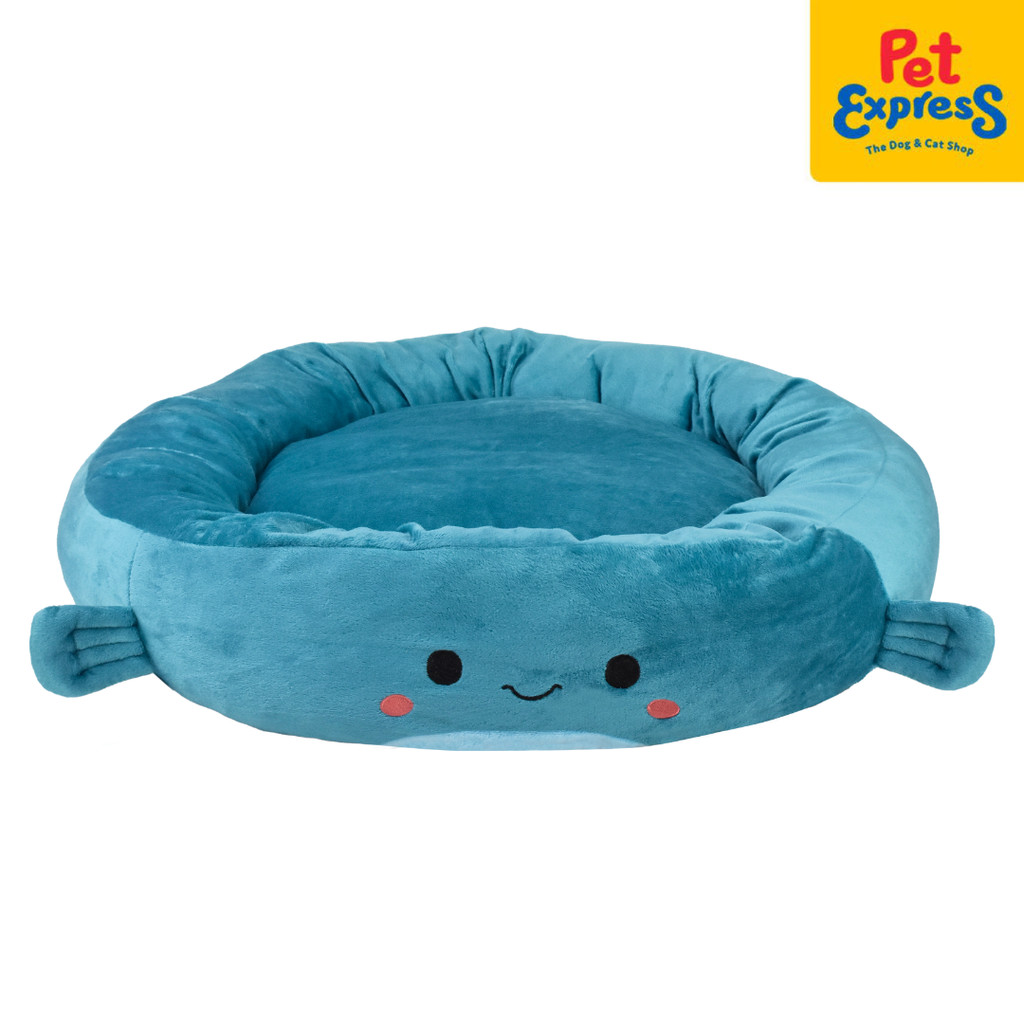 Pet Express Round Animal Whale Pet Bed 68x10x68cm | Shopee Philippines