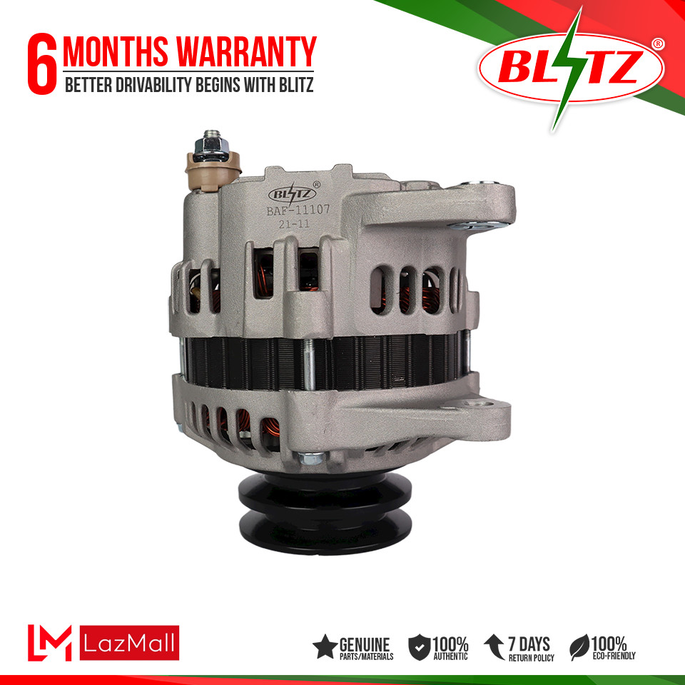 BLITZ ALTERNATOR ASSEMBLY FORD RANGER 2.5L II TERMINAL SOCKET 12V / 75A ...