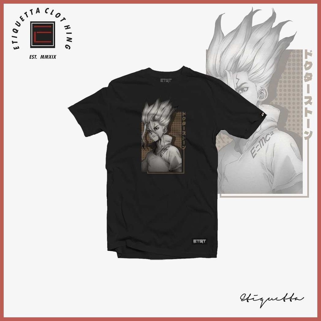 Anime/Cv|Shirt&IG\-:DJ?Unisex@S+-@u+E@Etiquetta@x w+Co. - Dr Stone ...